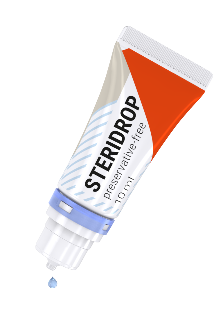 KEEPING PRESERVATIVE-FREE EYEDROPS STERILE WITH THE STERIDROP™ TUBE ...